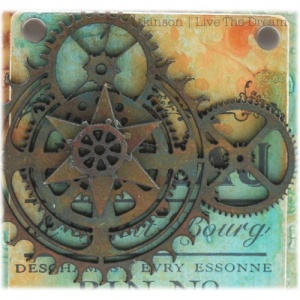 Steampunk Mechanical Cogs Motif - MDF Wood Shape